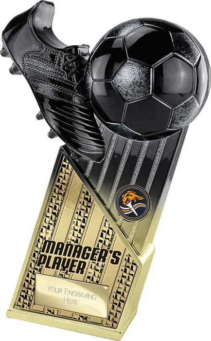 The Marauders Football Managers Player Carbon Black & Gold 280mm : Buy ...