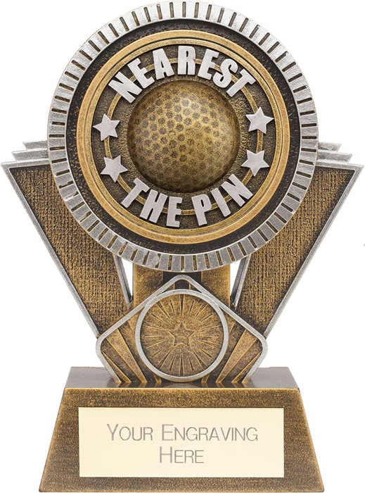 Apex Ikon Nearest the Pin Award Gold & Silver : Buy Now from Epic Trophies