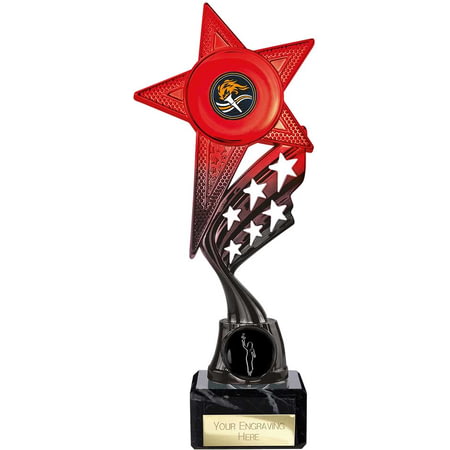 Innov8 Star Plastic Trophy Red & Black : Buy Now from Epic Trophies